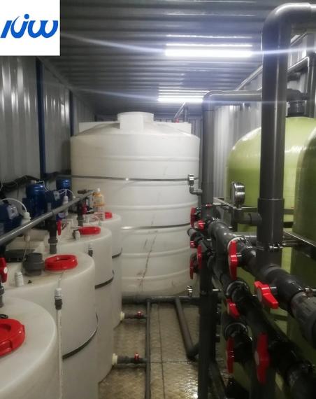 Container Type 40ft Mobile Water Purification Plant